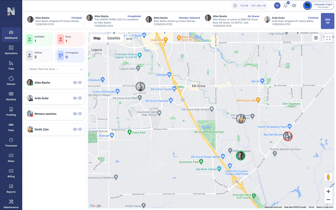 Complete Dispatch Software for Seamless NEMT Management - NEMT Platform
