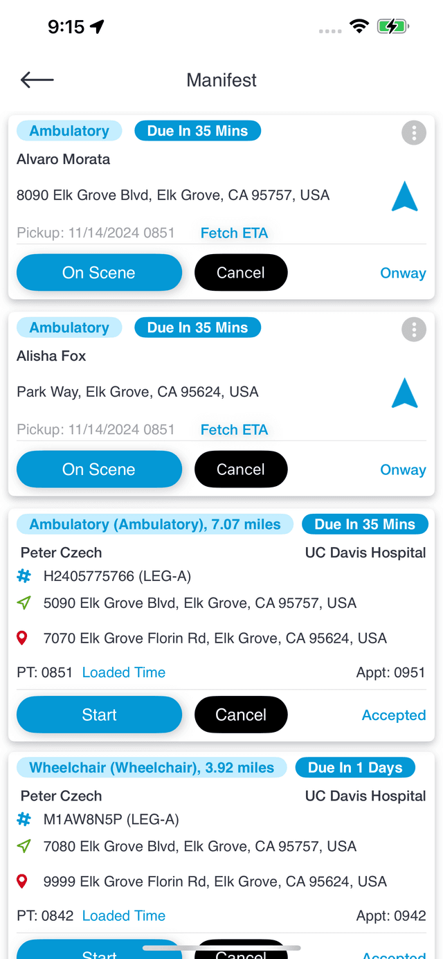 NEMT Driver App for Seamless Trip Management & Safety | NEMT Platform