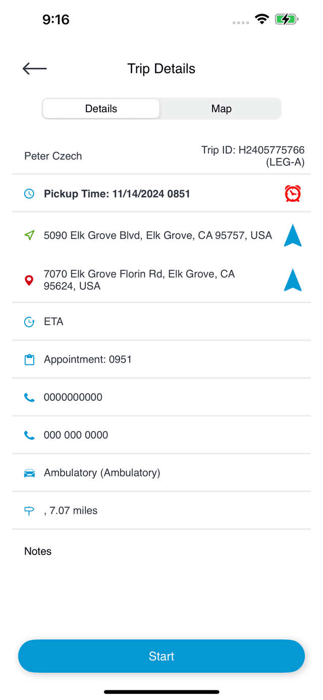 NEMT Driver App for Seamless Trip Management & Safety - NEMT Platform